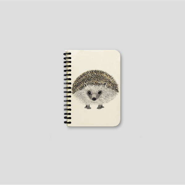 Hedgehog spiral notebook | by Charlotte Nicolin